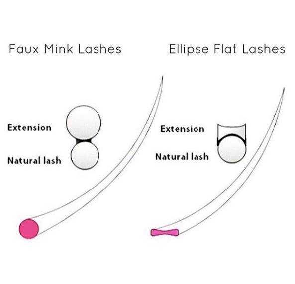 What are Flat Ellipse Lashes: How Should I Use Them? – iLevel Lab